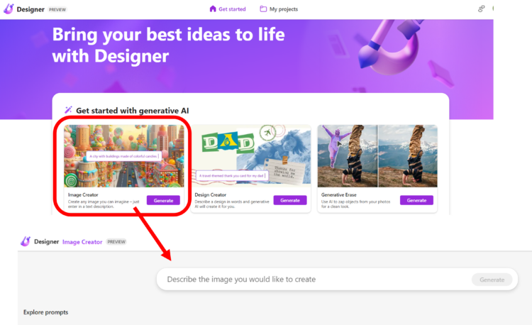 Microsoft Designer – PortailEduc